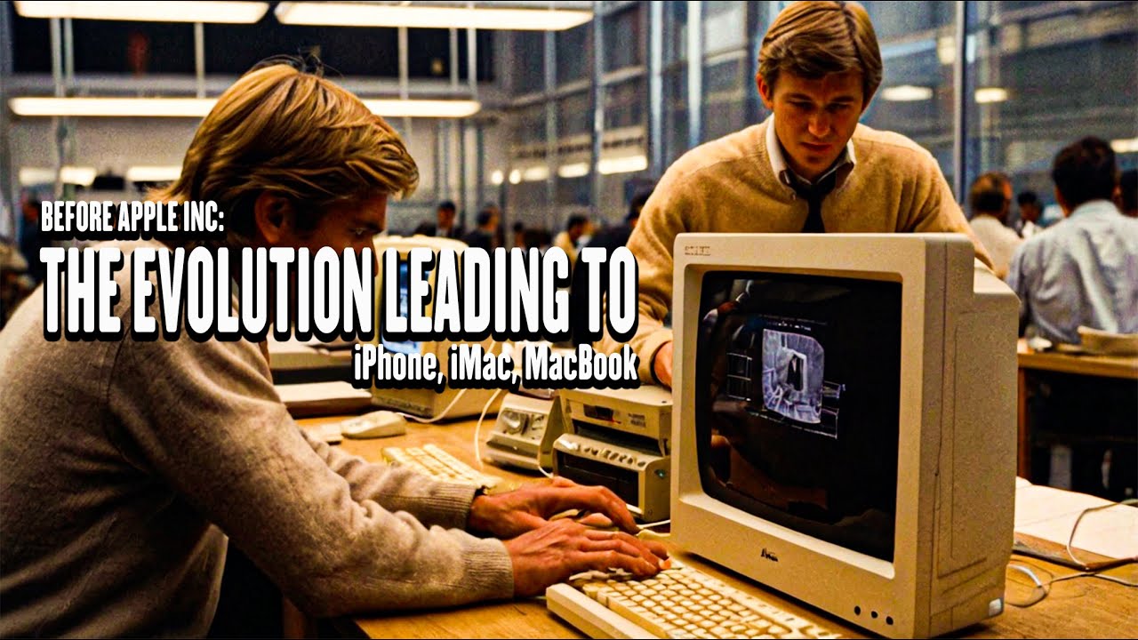 Before Apple Inc: The Evolution Leading to iPhone, iMac, MacBook - YouTube