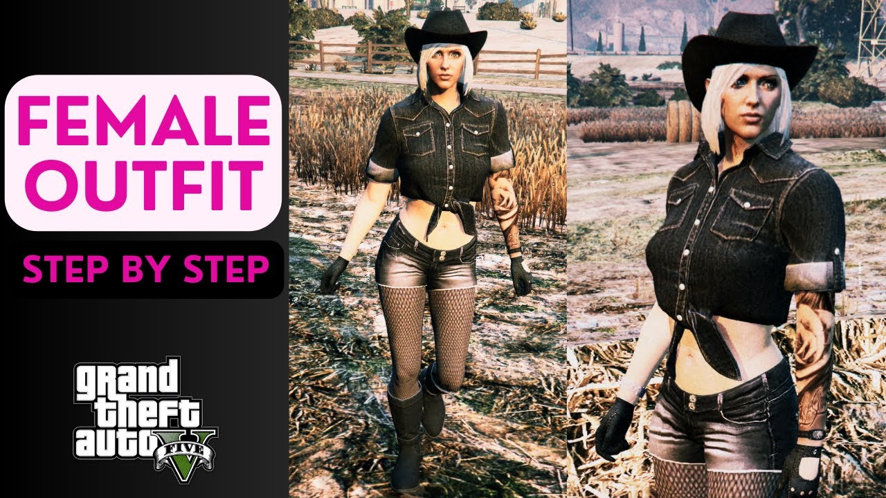 Pretty NO GLITCH Female Outfit Tutorial | GTA 5 Online - YouTube