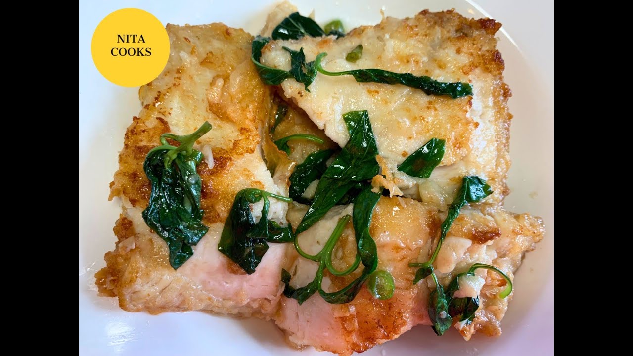 Pan-Fried Fish with Spicy Basil Garlic Sauce | Simple & Flavor-Packed ...