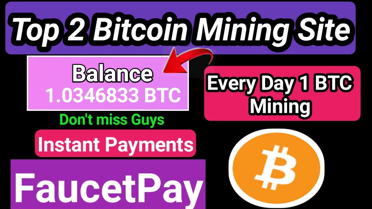 Top 2 Bitcoin Cloud Mining Website | Free Cryptocurrency Mining ...