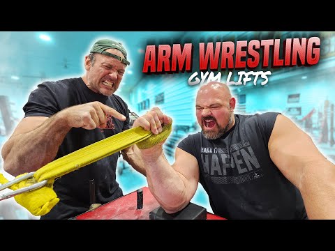 DEVON LARRATT TEACHES ME ARM WRESTLING GYM LIFTS | RAW TRAINING VIDEO