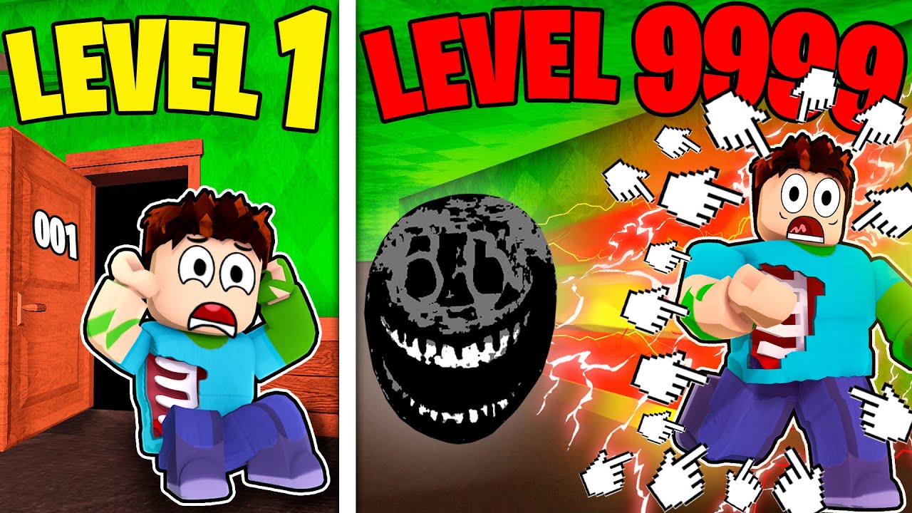 ROBLOX DOORS RACE CLICKER! (world record) - YouTube