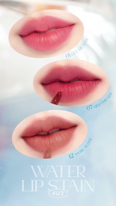 𝑵𝒆𝒘 𝑨𝒓𝒓𝒊𝒗𝒂𝒍𝒔 #ทินท์น้ำ4U2 💙 𝟰𝗨𝟮 𝗪𝗔𝗧𝗘𝗥 𝗟𝗜𝗣 𝗦𝗧𝗔𝗜𝗡 #4u2cosmetics #4u2 - YouTube