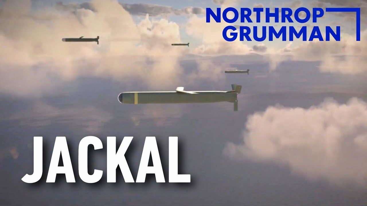 Northrop Grumman Unveils Turbo Jet Powered Jackal Missile - YouTube