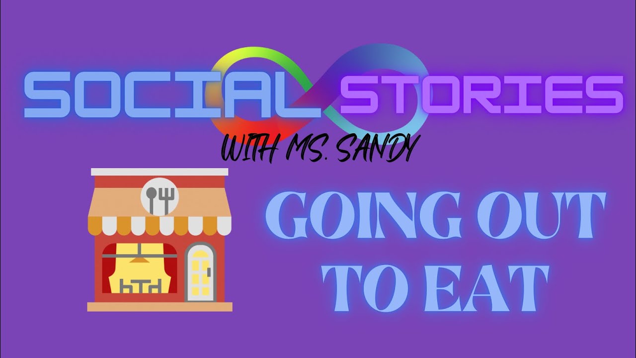 Going out to eat social story - YouTube