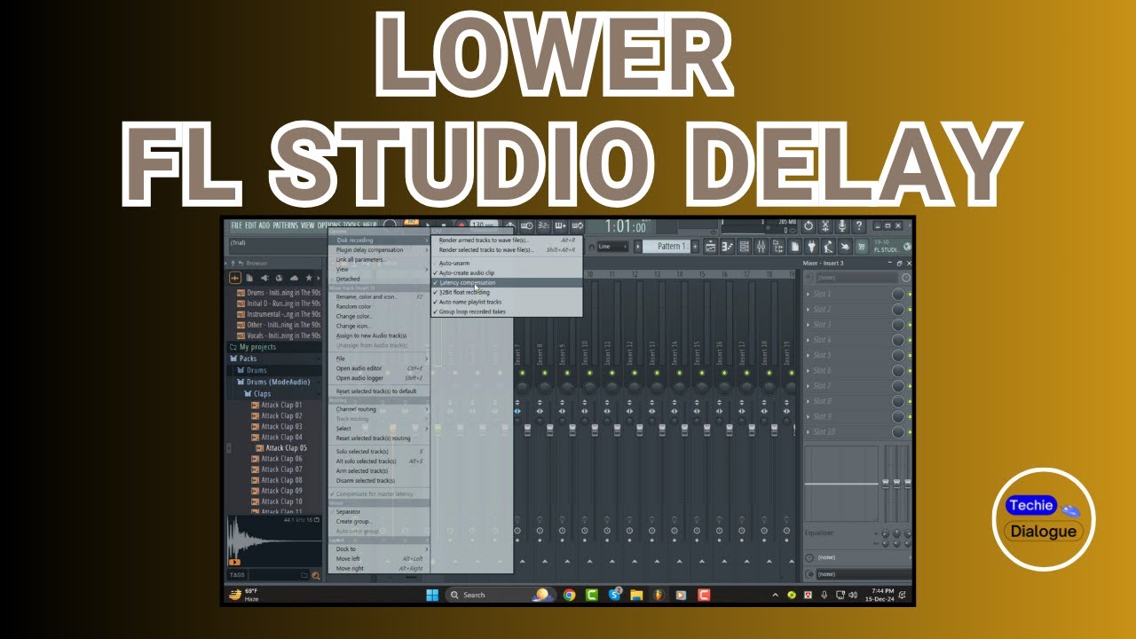 How to Lower FL Studio Delay - YouTube