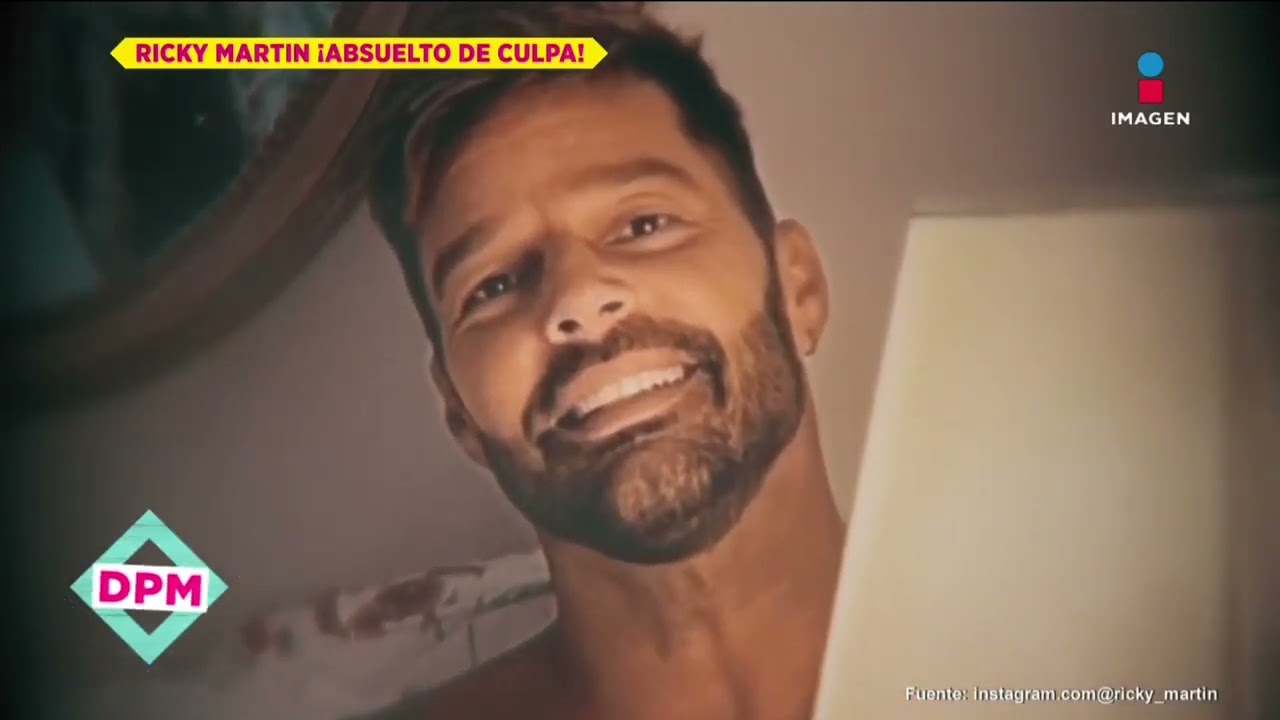 Caso Ricky Martin: Absuelto de culpa, reputación manchada | De Primera ...