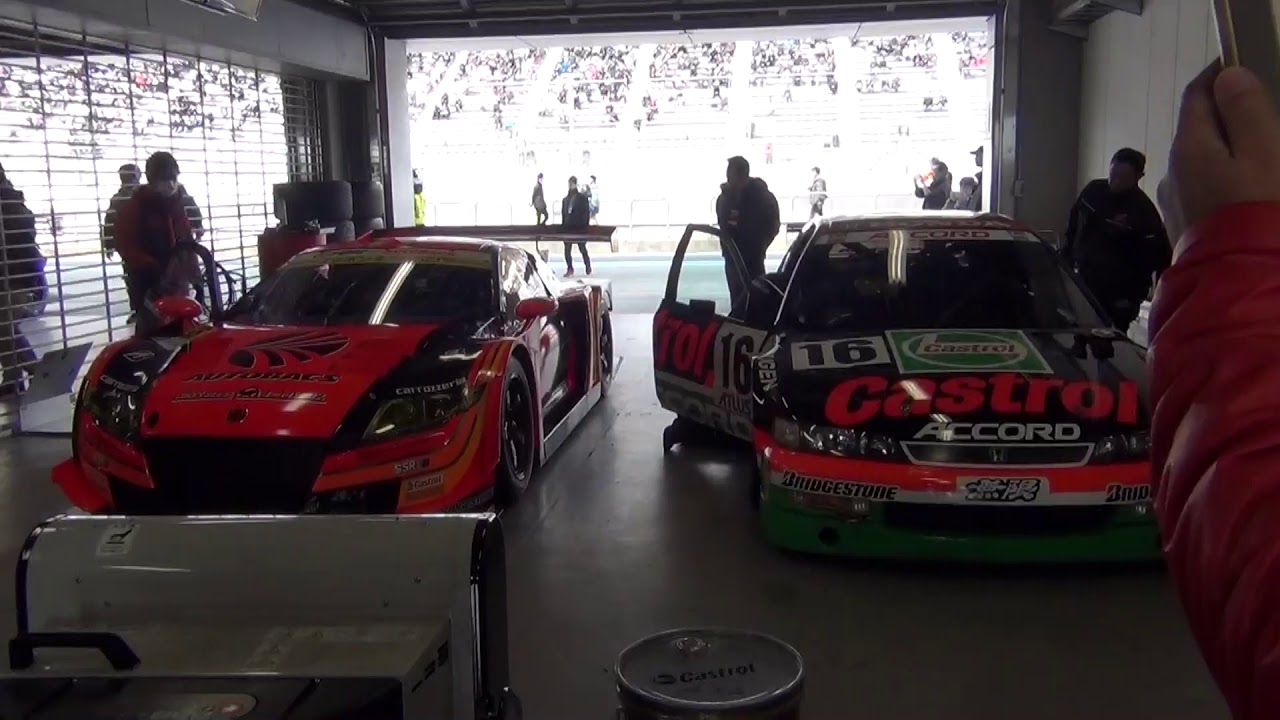 JTCC Castrol MUGEN ACCORD PIT IN - YouTube