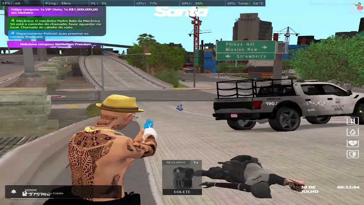 🤠 | HIGHLIGHTS #6 | CIDADE SANTA FIVEM - YouTube