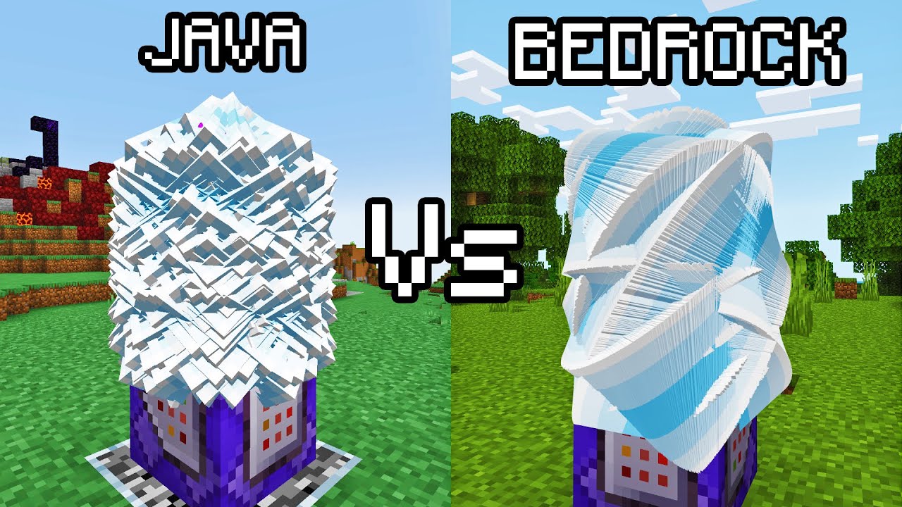 30 Hal Minecraft Java Vs Bedrock - YouTube