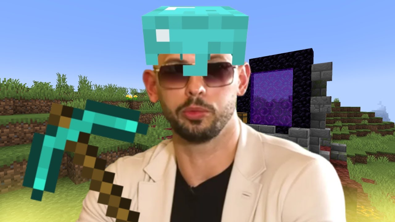 When Andrew Tate Plays Minecraft 3 - YouTube