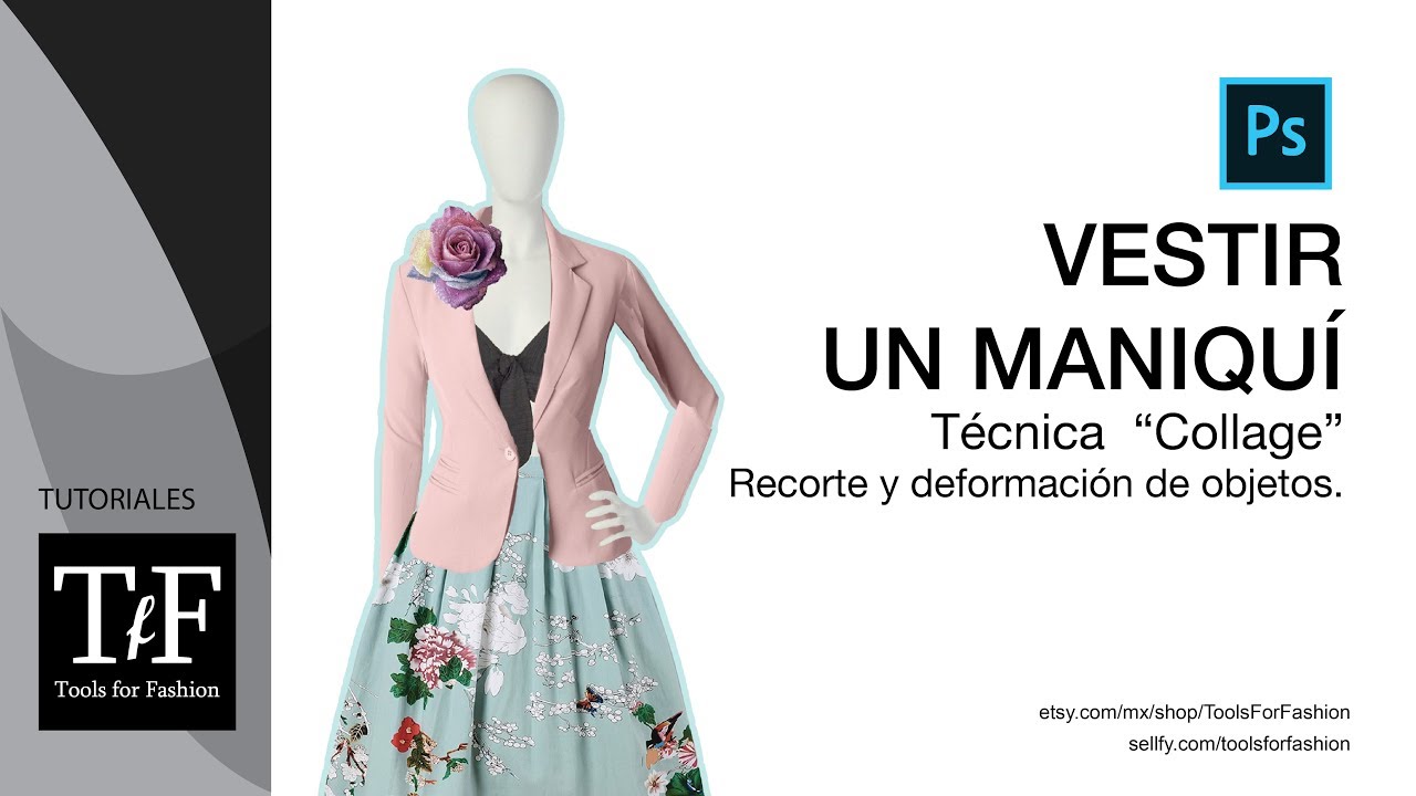 Vestir un maniquí con "ropa". - YouTube
