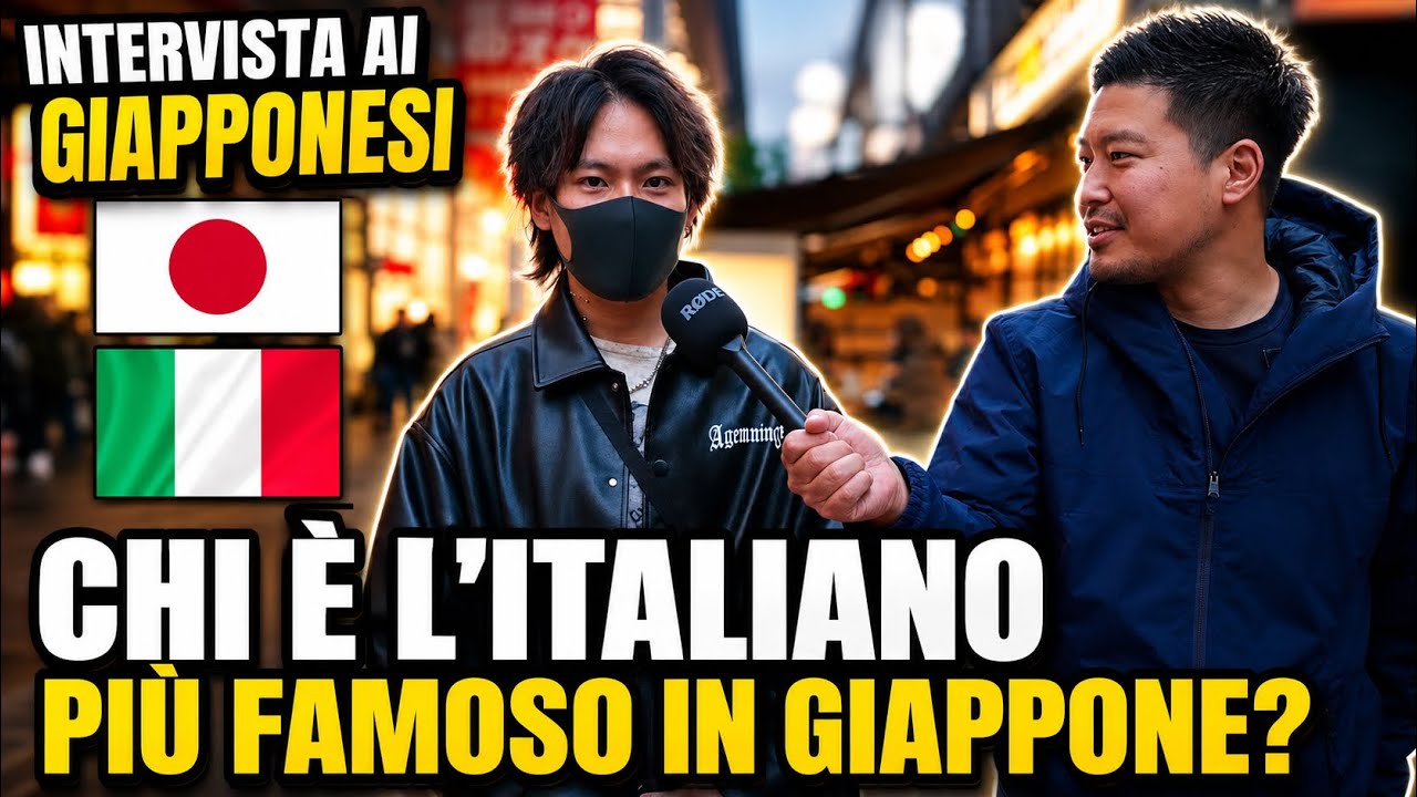 Chi è l’italiano più famoso in Giappone ? Intervista ad Osaka - YouTube