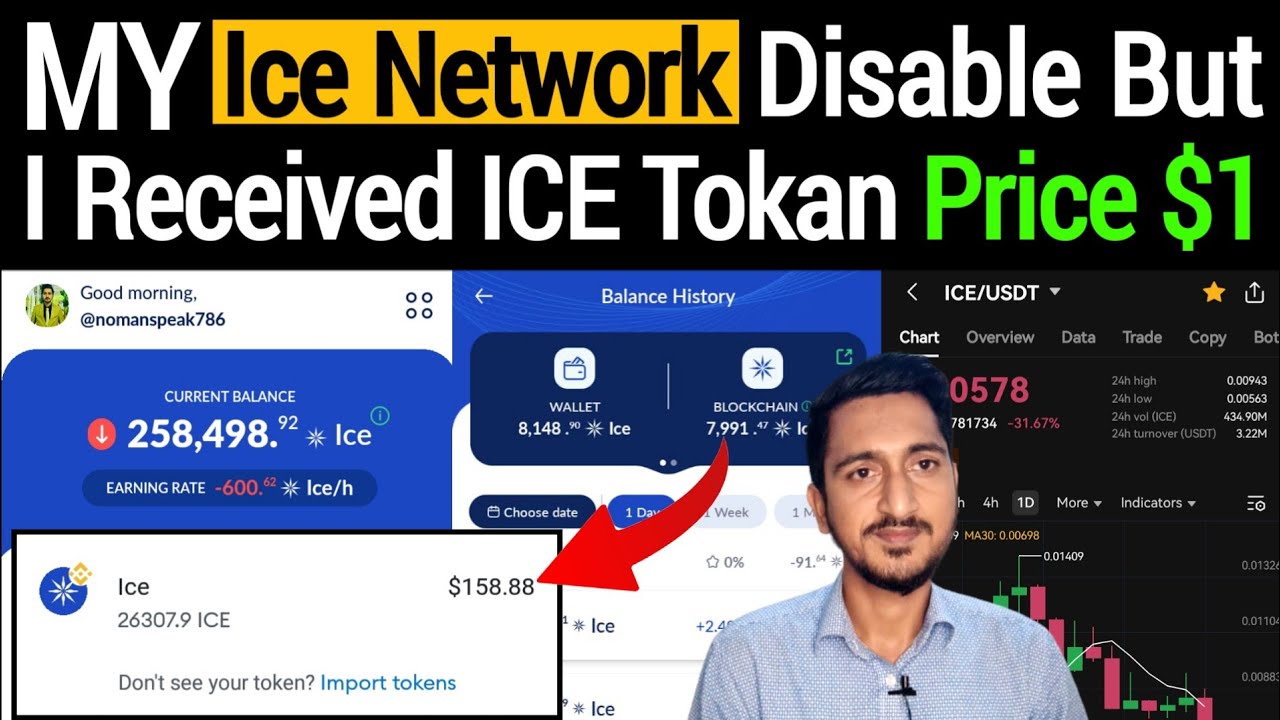 Ice Network Mining Disable But I Received Ice Tokan | Ice Distribution ...