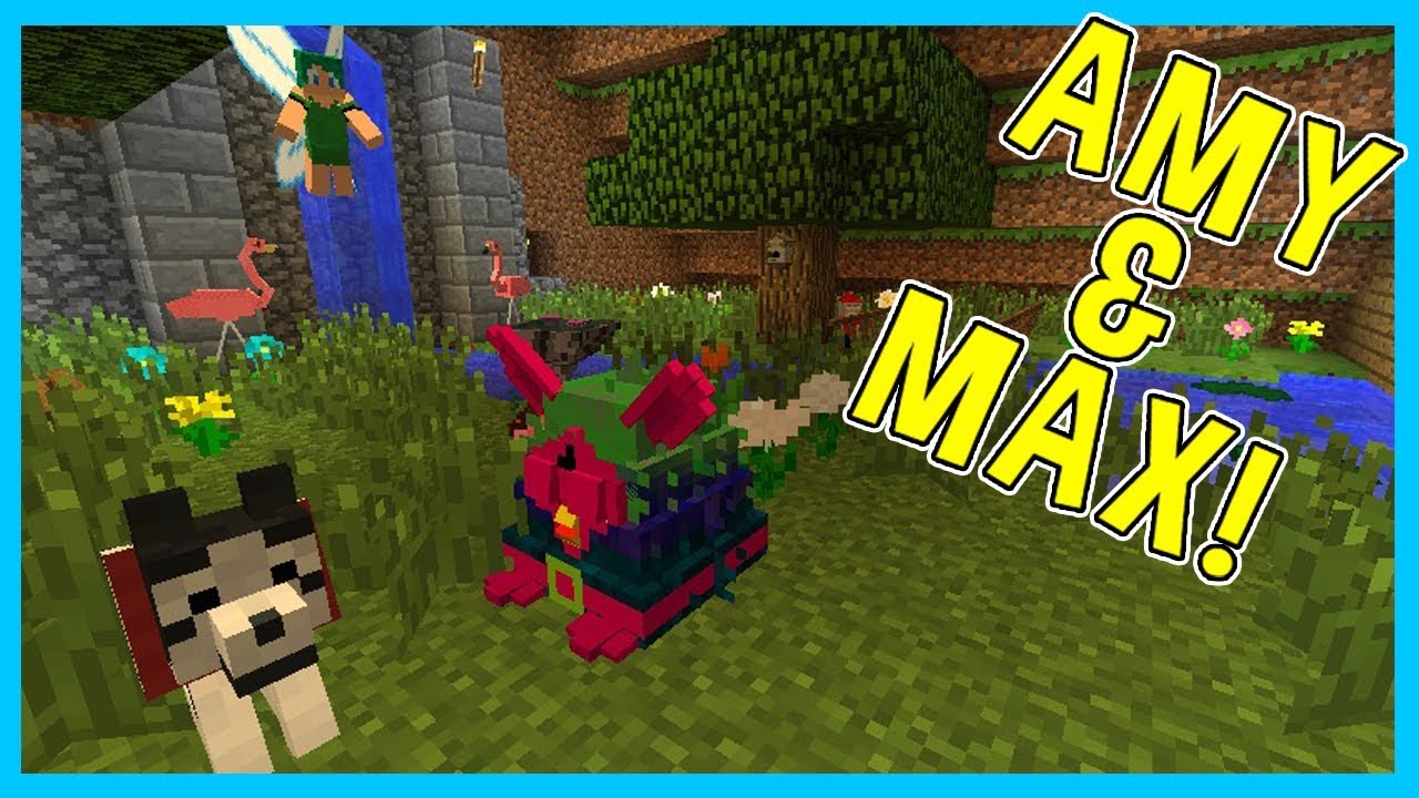 Amy & Max! Ep.11 THE SECRET GARDEN! | Minecraft | Amy Lee33 - YouTube