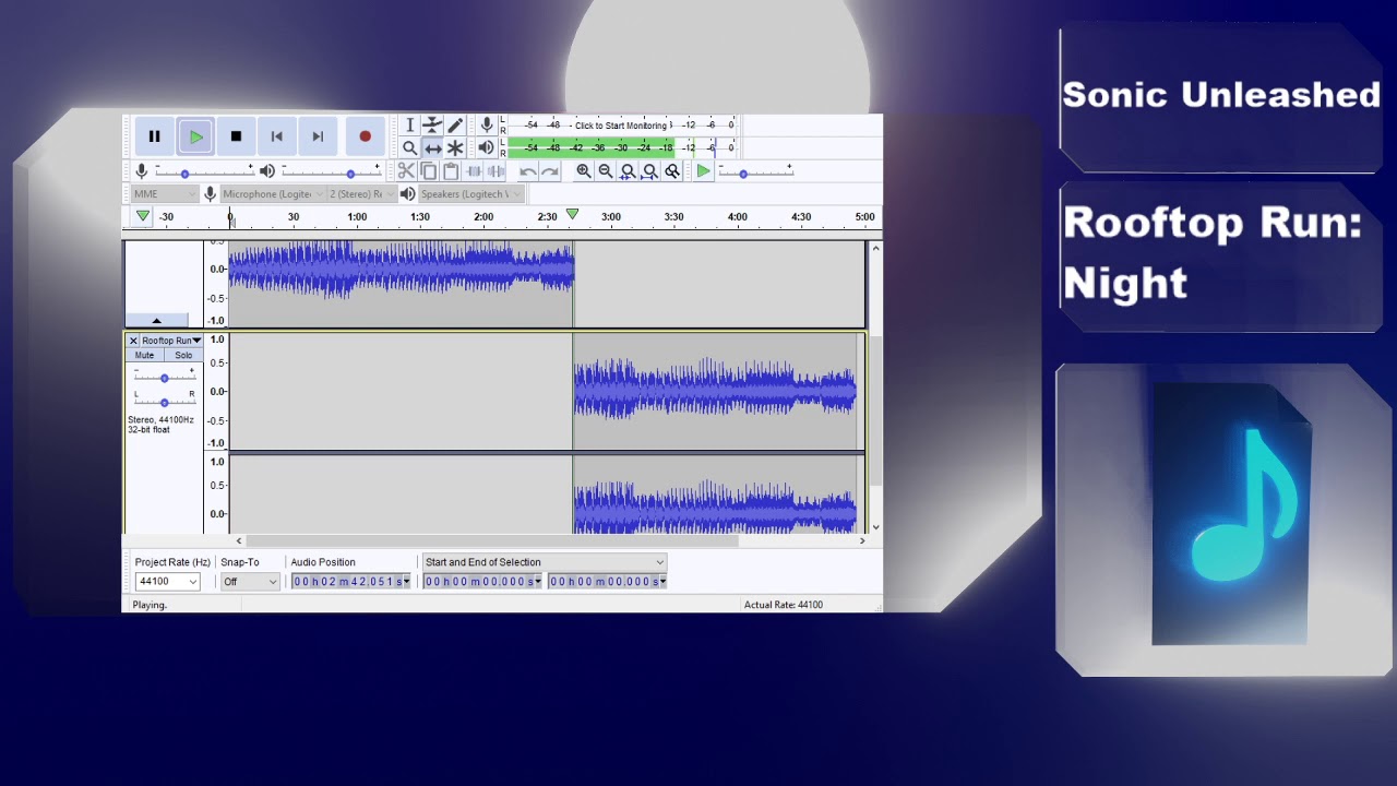 Sonic Unleashed: Rooftop Run: Night - YouTube