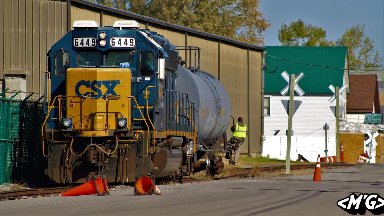 Swapping Tank Cars in the Old First Ward - YouTube