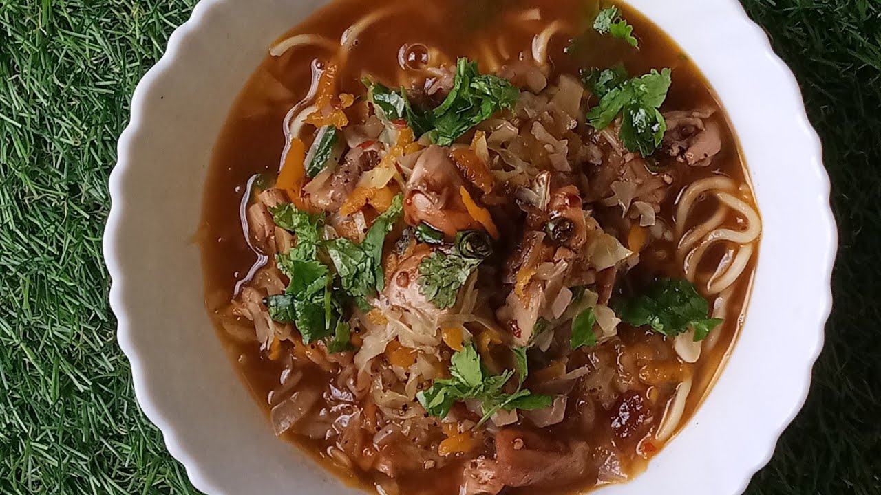 HOW TO MAKE CHICKEN THUKPA| HEALTHY CHICKEN NOODLES SOUP | TIBETAN ...