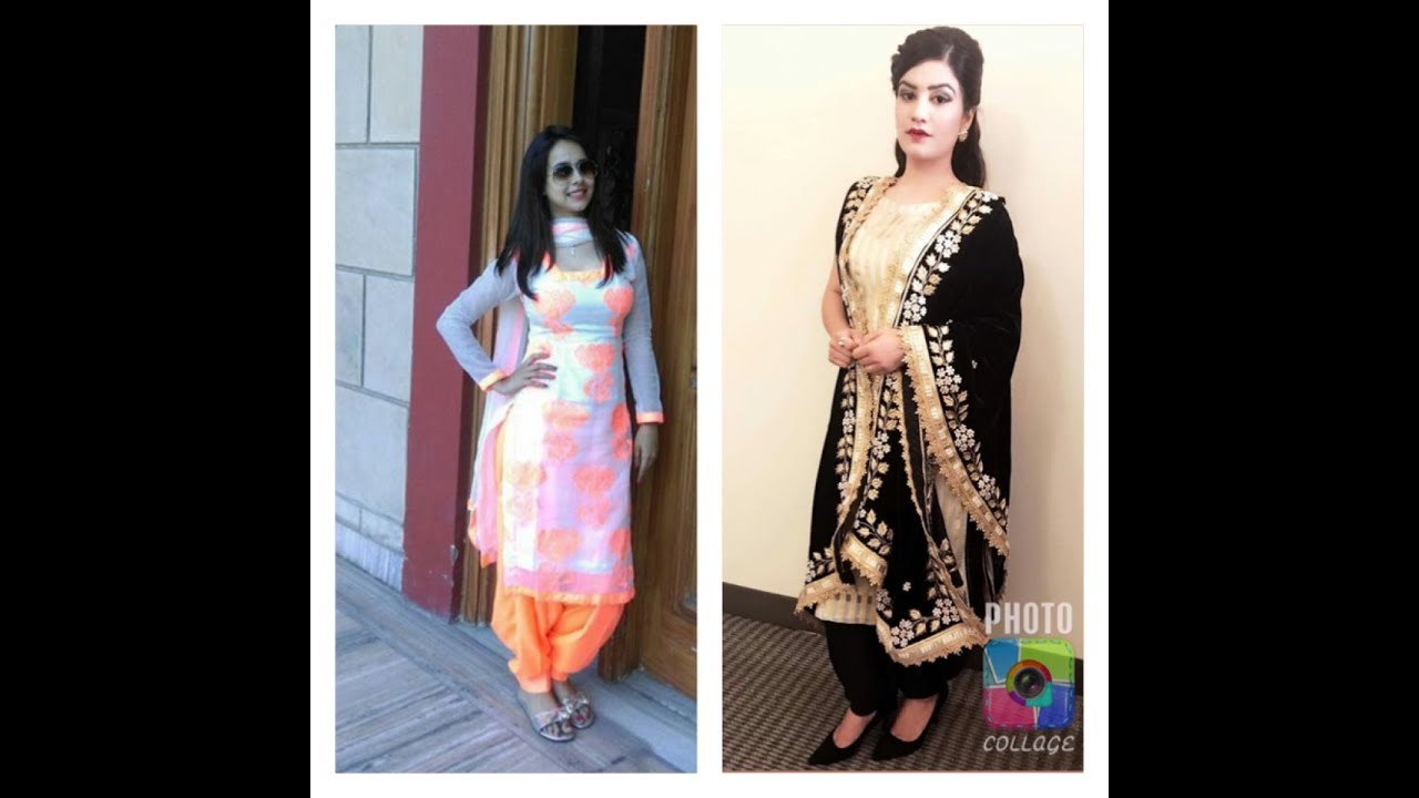 Top Sunanda Sharma Dresses,Suits#Kaur B Punjabi Suit designs//Punjabi ...