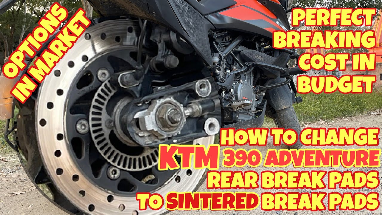 KTM Rear sintered high performance break pad for KTM RC, Duke ...