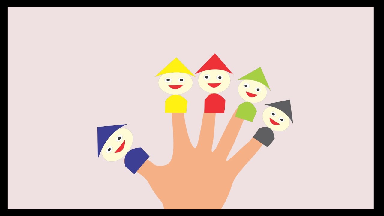 Learn Colours Name With Finger Family | Colours Name | Finger family ...