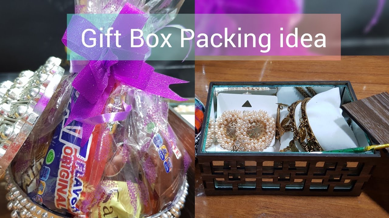 Gift Box Packing idea | Jewellery Gift Box Packing idea | # ...