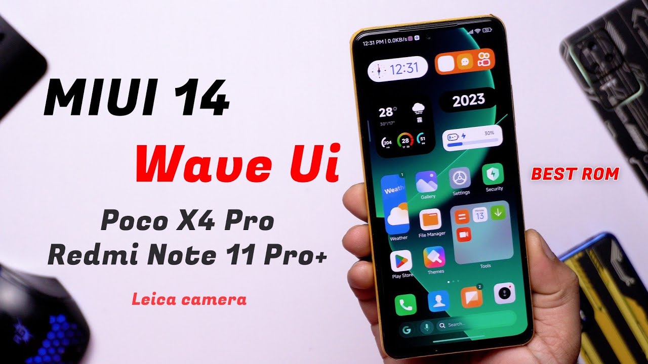 One of The Best MIUI 14 Mod Wave Ui for Poco X4 Pro/Redmi Note 11 Pro+ ...