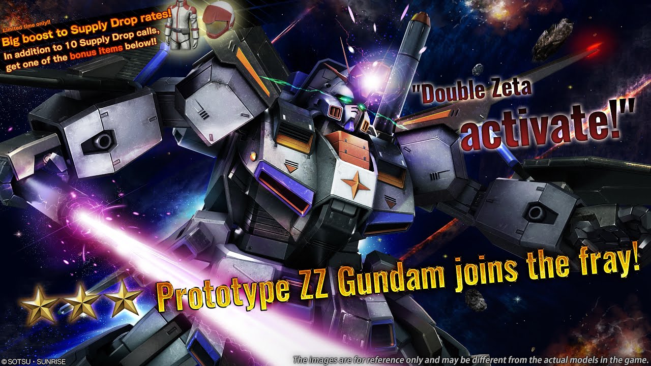 GBO2 : Prototype ZZ Gundam Banner Night & Showcase - YouTube