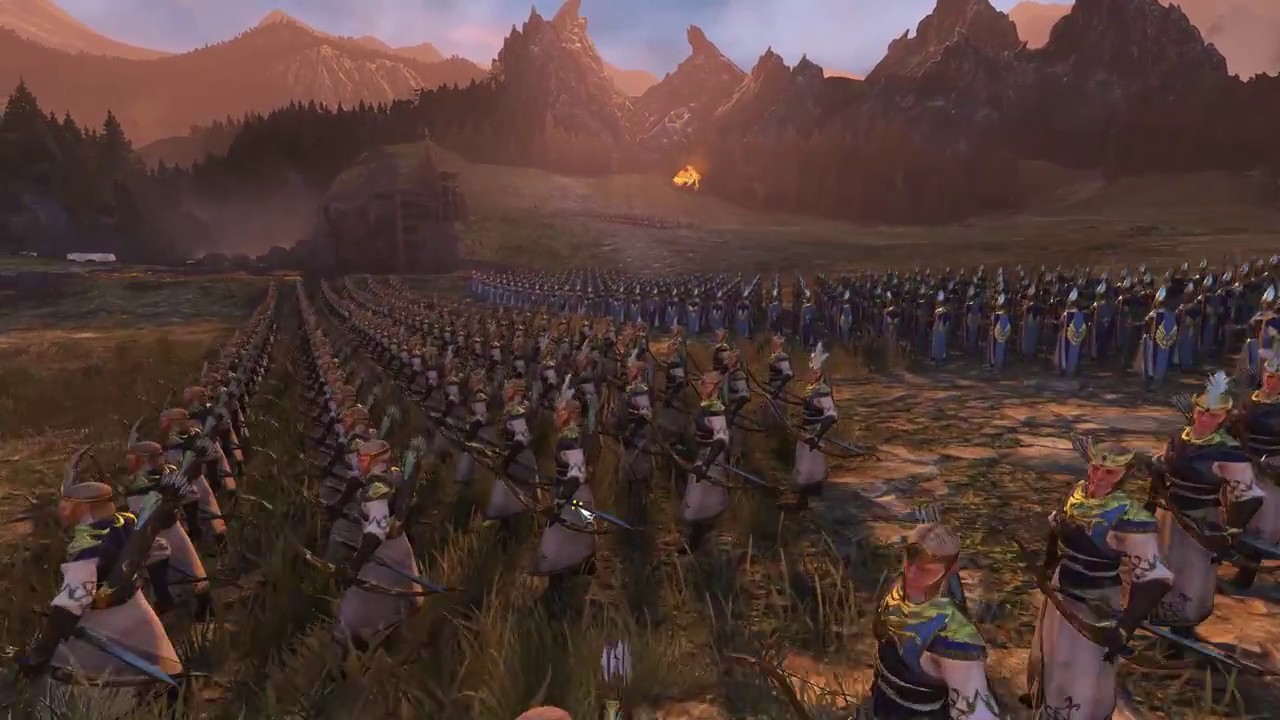 Total War: Warhammer 2 - The Army of Caledor (Campaign Battle - High ...