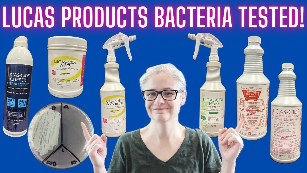 Watch Lucas Products Remove Bacteria! - TESTED! - YouTube