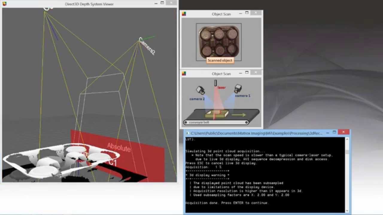 Matrox MIL Cookie Detection - YouTube