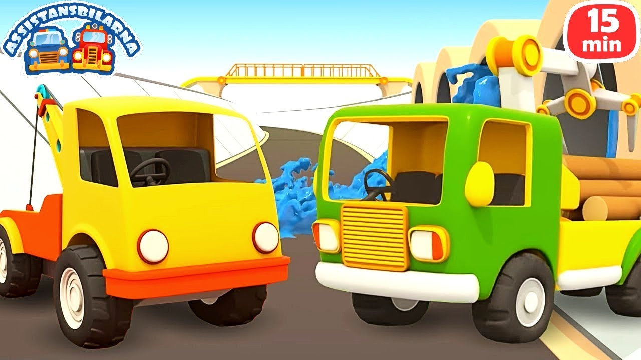 Assistansbilar: Byggfordon för barn & Bilar för barn - Bilserier för ...