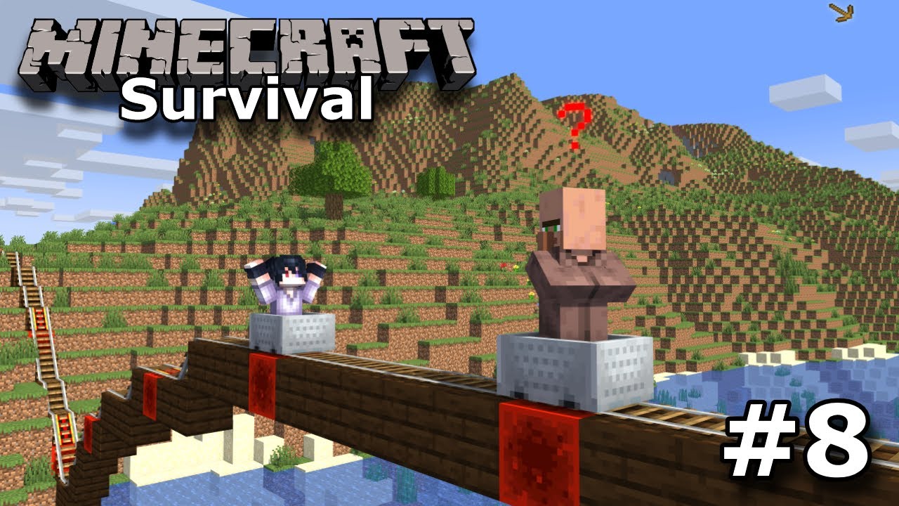 Preparando TERRENO y RUTA de COMERCIO con ALDEANOS! - Serie MINECRAFT ...