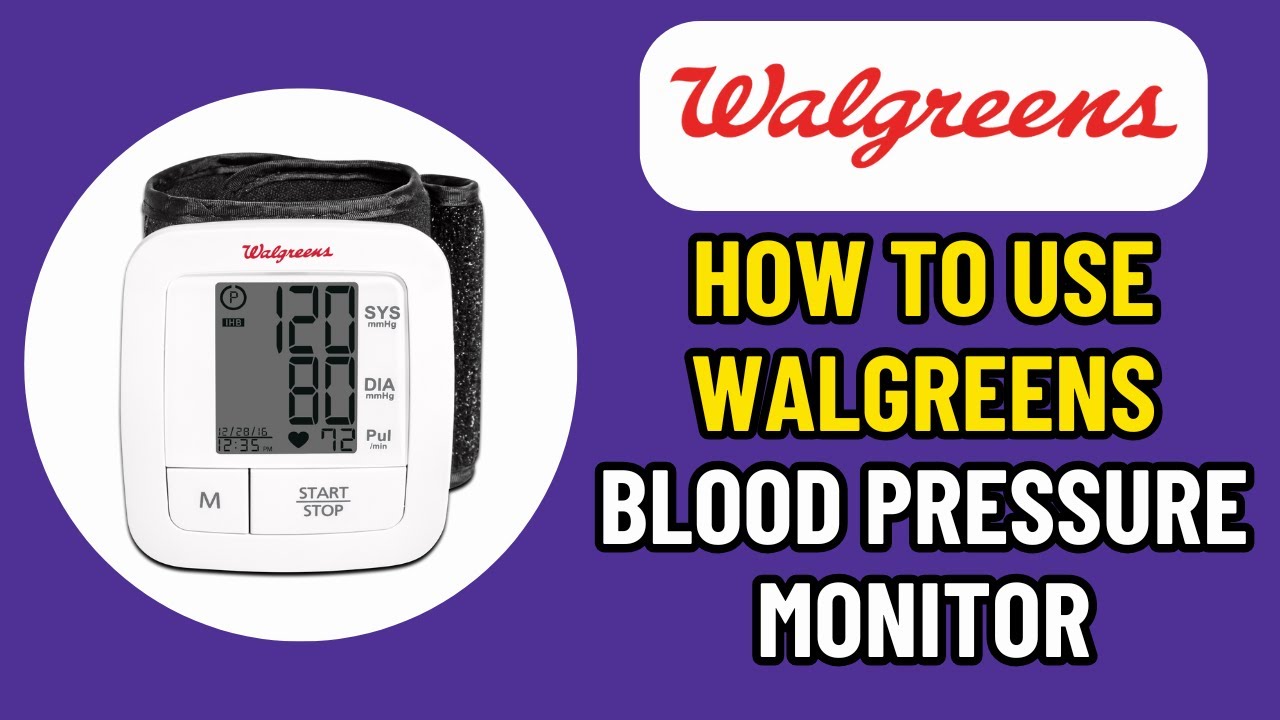 HOW TO USE WALGREENS BLOOD PRESSURE MONITOR 2026! (FULL GUIDE) - YouTube