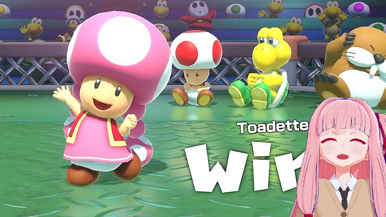Super Mario Party Jamboree Minigames Toadette Gameplay Catch Them If ...