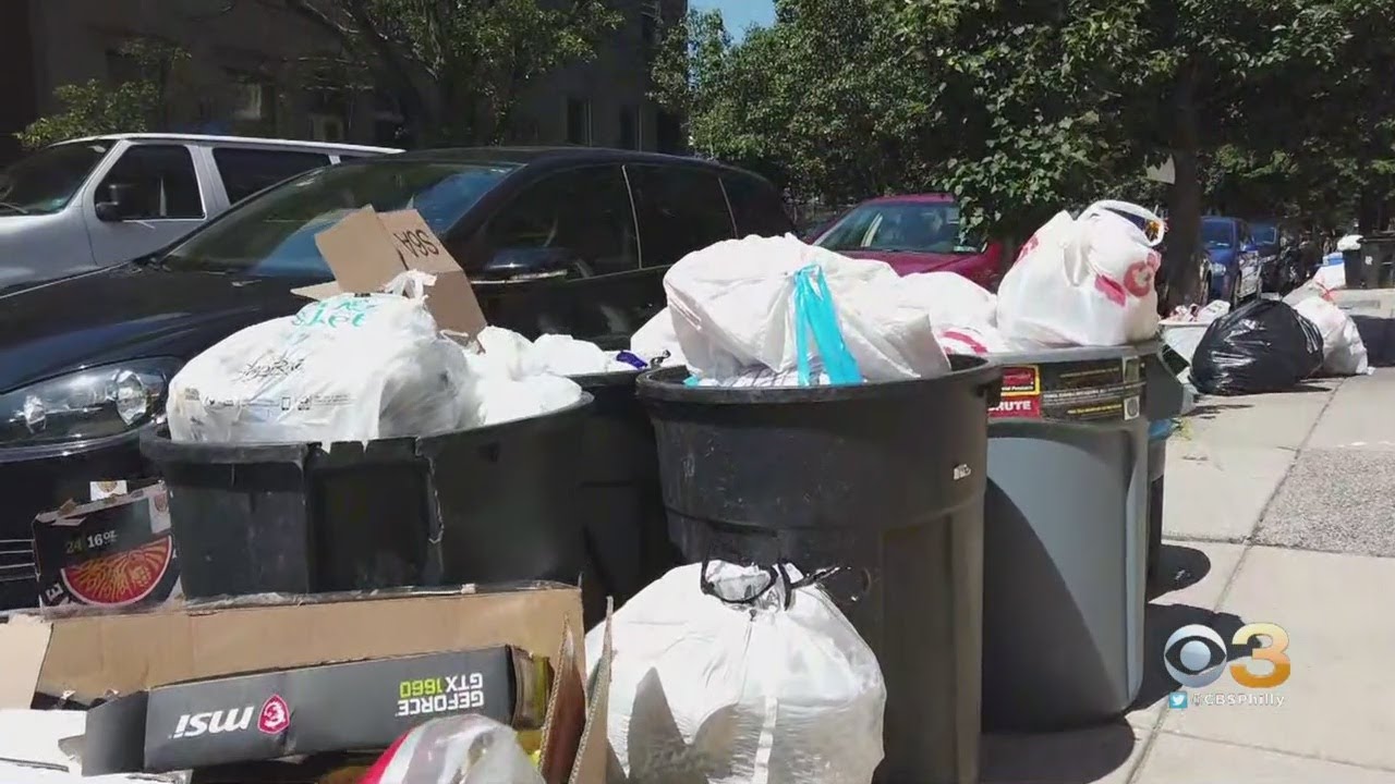 Trash, Frustration Piling Up In Philadelphia - YouTube