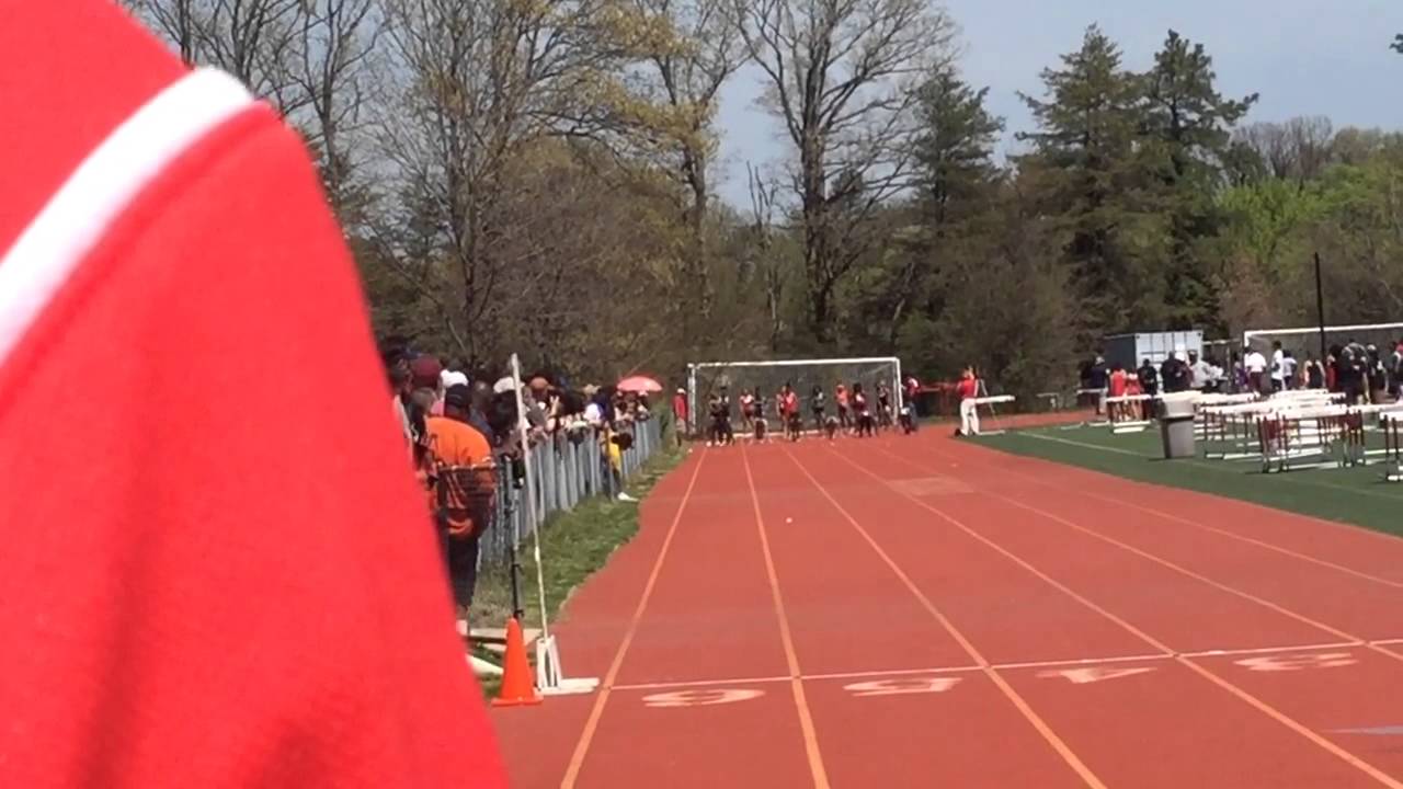 Suitland HS Track @ McNamara 15: 100M Dash- Tyra Coach - YouTube