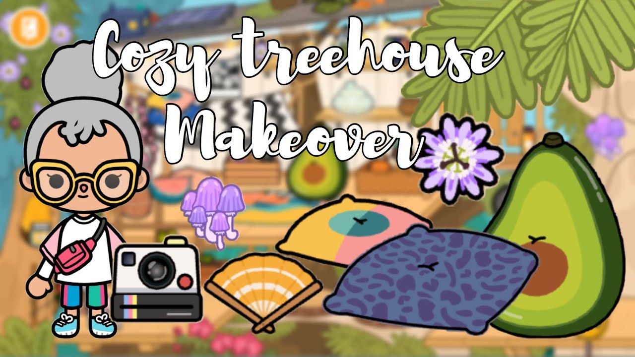 Cozy Treehouse Makeover - Toca Life - YouTube