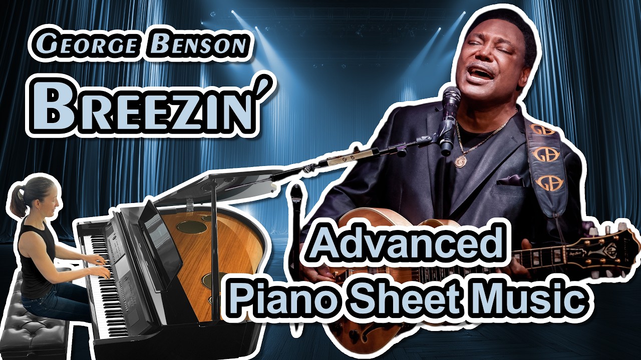 Breezin' (George Benson) - Advanced Piano Sheet Music - YouTube