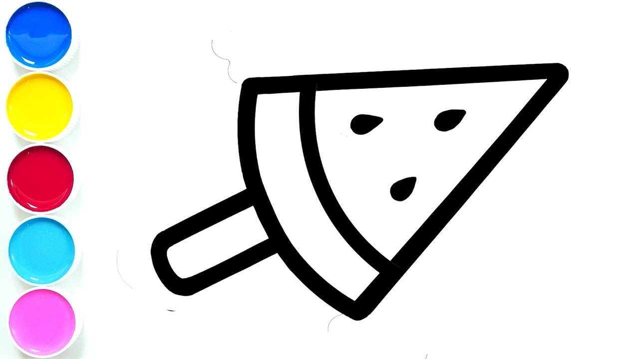 Glitter 3 Popsicles Drawing and Coloring | How to draw easy | painting ...