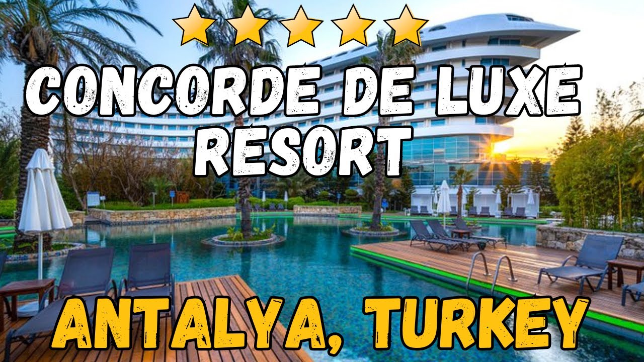 Concorde De Luxe Resort Review: Luxury Accommodations in Antalya ...