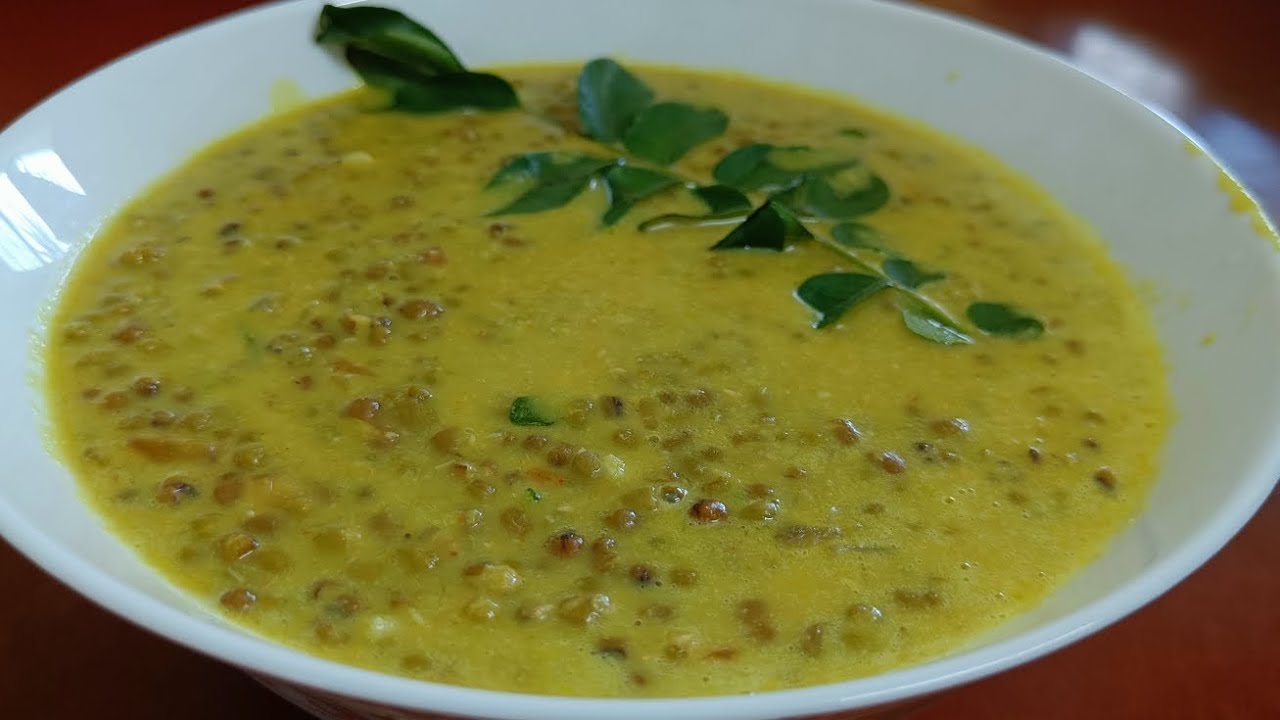 CHERUPAYAR CURRY | GREEN GRAM CURRY |Easy recipe - YouTube