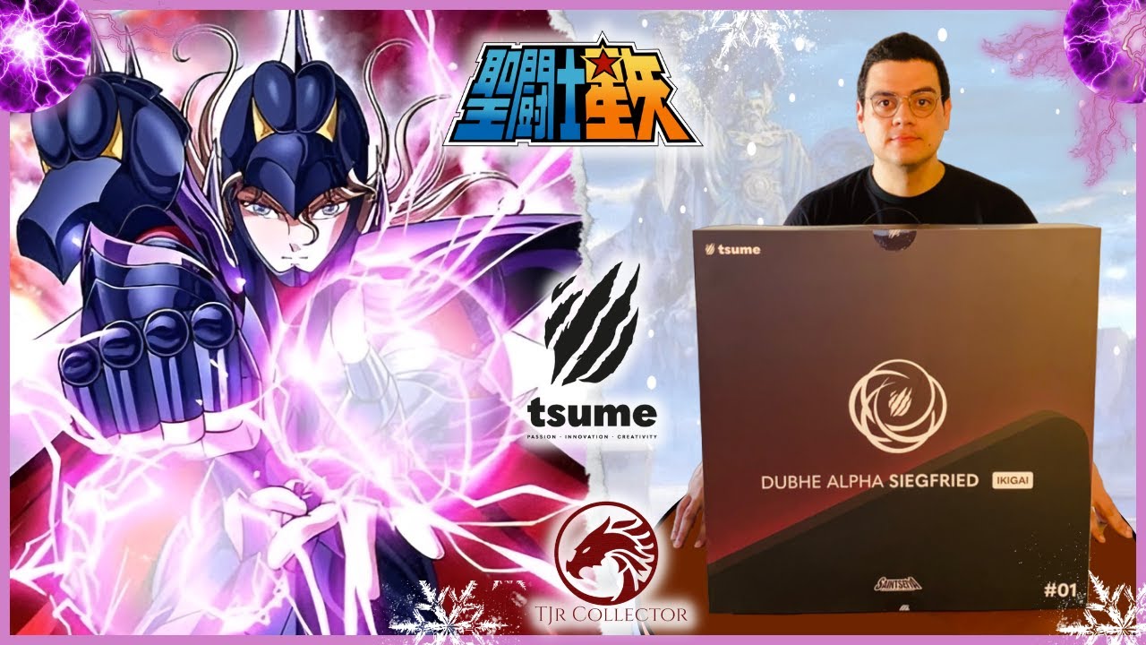 Unboxing Alpha Dubhe Siegfried Ikigai Tsume - Saint Seiya - *134 - YouTube