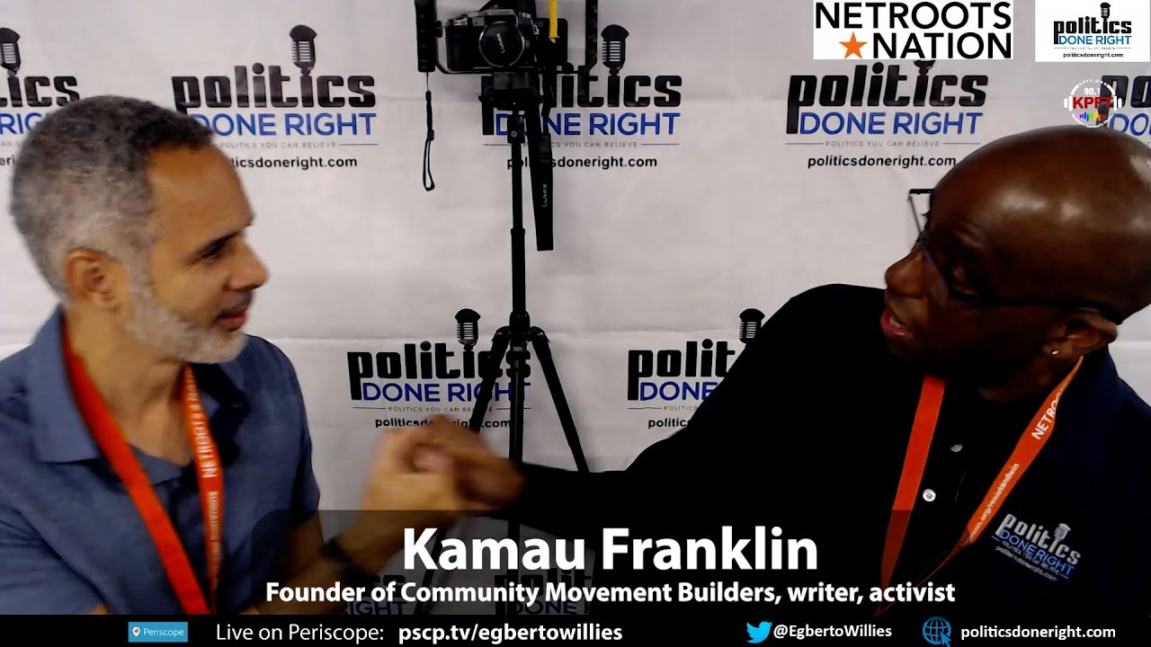 Kamau Franklin, Founder of Community Movement Builders, writer ...