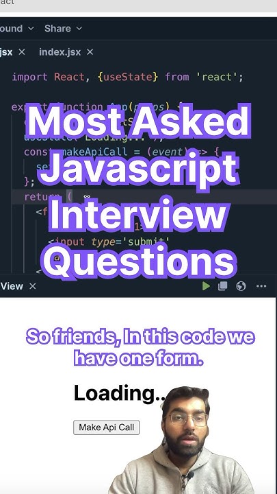 Most asked Javascript interview questions #shorts #javascript #react #coding - YouTube
