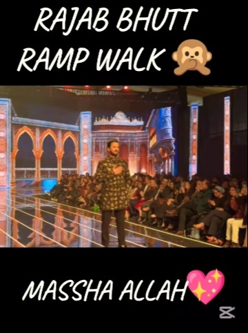 Rajab Bhutt Model Ramp Walk 🙊Rajab Bhutt new song 💖#rajabnewvlog #yt ...