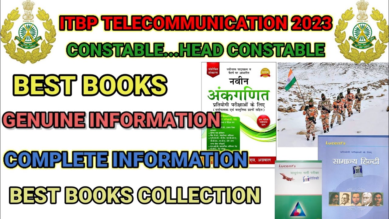 ITBP telecommunication books ll ITBP telecommunication head constable ...