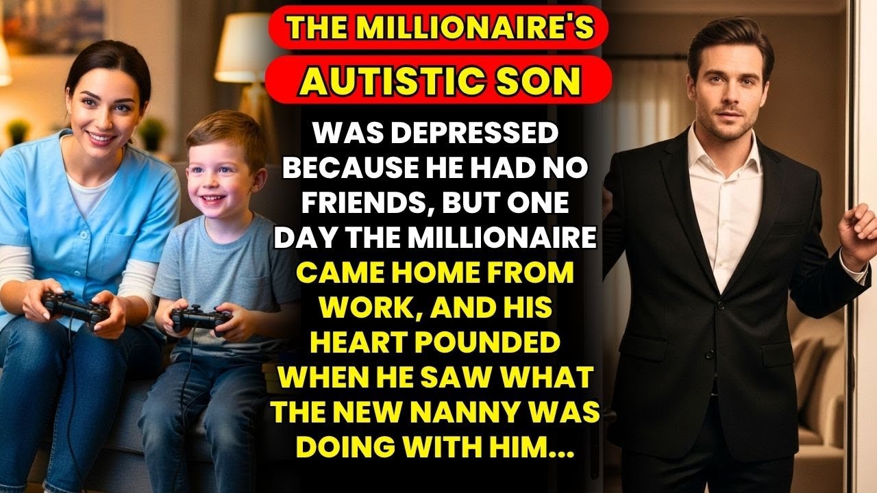 The Millionaire’s Son Was Sad, Then the New Babysitter Does Something ...