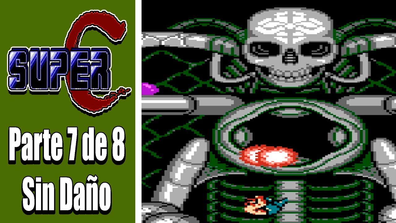 Super Contra (NES) Nivel 7 - Parte 7 de 8 (Sin Daño) - YouTube