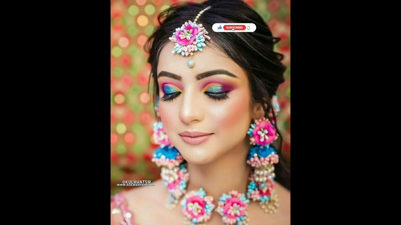 Bridal Haldi Makeup Haldi Makeup Look For Bride Haldi Makeup Tutorial Step By Step Youtube